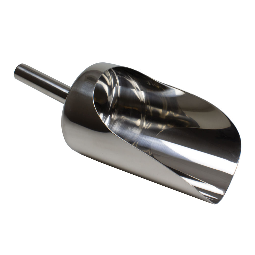1250mL REUZ™ Stainless Steel Scoops with Rim | U.S. Plastic Corp.