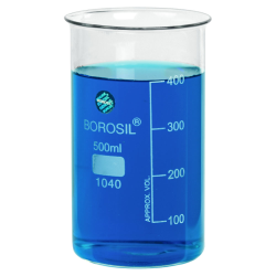 250mL Tall Form Borosilicate Glass Berzelius Beaker with Spout | U.S ...