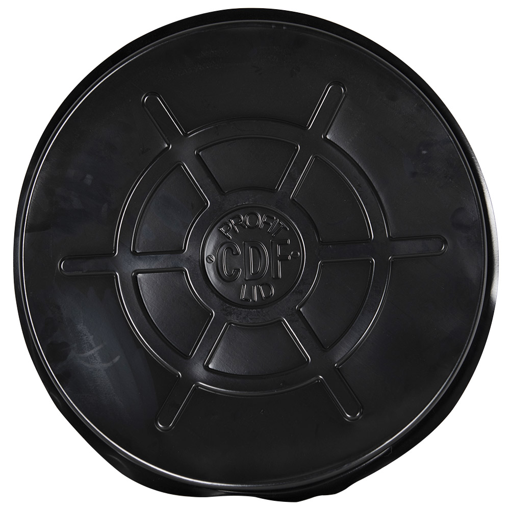 Black Tight Head Drum Cover | U.S. Plastic Corp.
