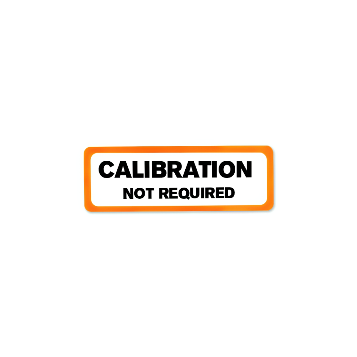 "Calibration Not Required" Rectangular Water-Resistant Polypropylene ...