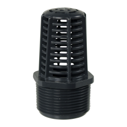 2" Spigot PVC Compact Foot Valve Screen | U.S. Plastic Corp.