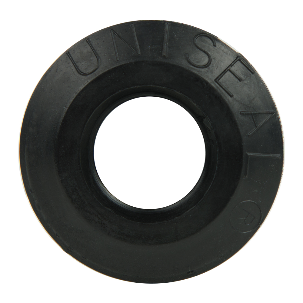 1/2" Black Uniseal® Pipe-to-Tank Seal | U.S. Plastic Corp.