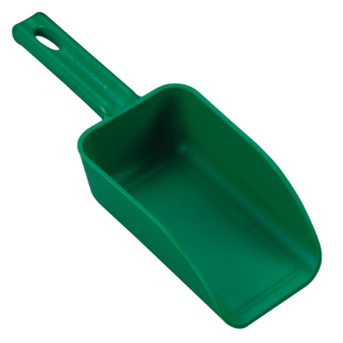 82 Oz Large Green Scoop 15” L X 6” W X 3 1 4” Hgt U S Plastic Corp