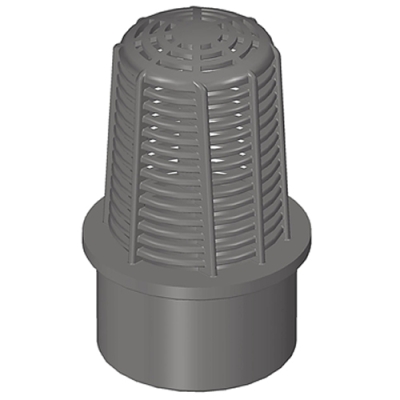 2" Spigot PVC Compact Foot Valve Screen | U.S. Plastic Corp.