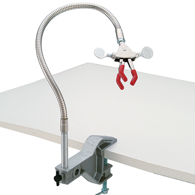 18" Arm Ultra Flex Support System with Bench Clamp | U.S. Plastic Corp.