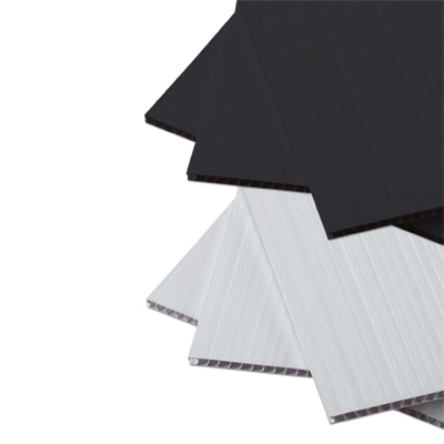 4mm x 48" x 96" Black Coroplast® Corrugated Plastic Sheet - UV ...