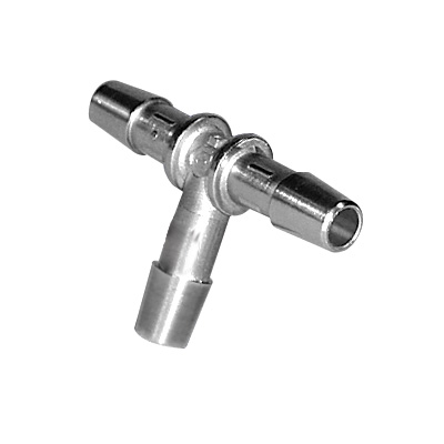 1/8" Stainless Steel Barbed Tee | U.S. Plastic Corp.