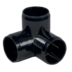 1-1/4" White 3 Way Elbow | U.S. Plastic Corp.