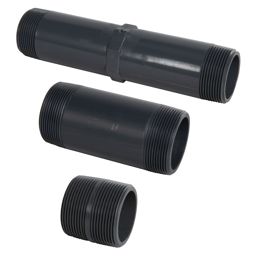 2 Pipe X 10 Length Threaded Pipe Nipple U S Plastic Corp 