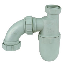 1-1/2" "P" Universal Trap with Clear Base | U.S. Plastic Corp.