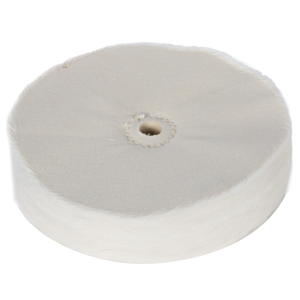 6" 80 Ply Single Stitched Buffing Wheel | U.S. Plastic Corp.