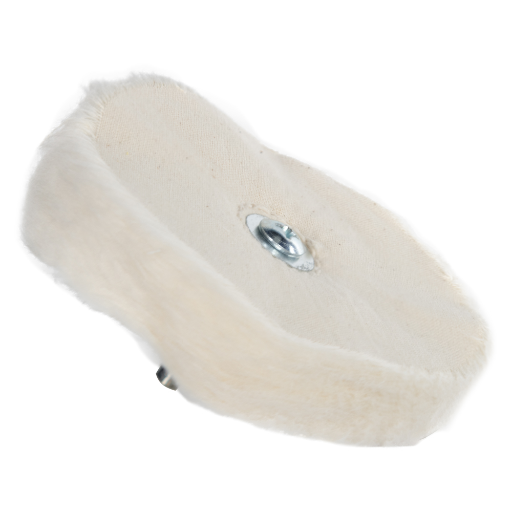 4" 40 Ply Single Stitched Mounted Buffing Wheel | U.S. Plastic Corp.