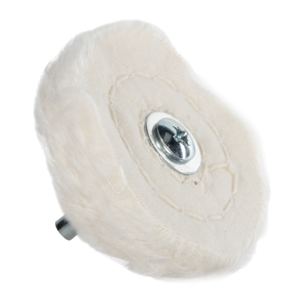 2.5" 35 Ply Spiral Sewn Mounted Buffing Wheel | U.S. Plastic Corp.