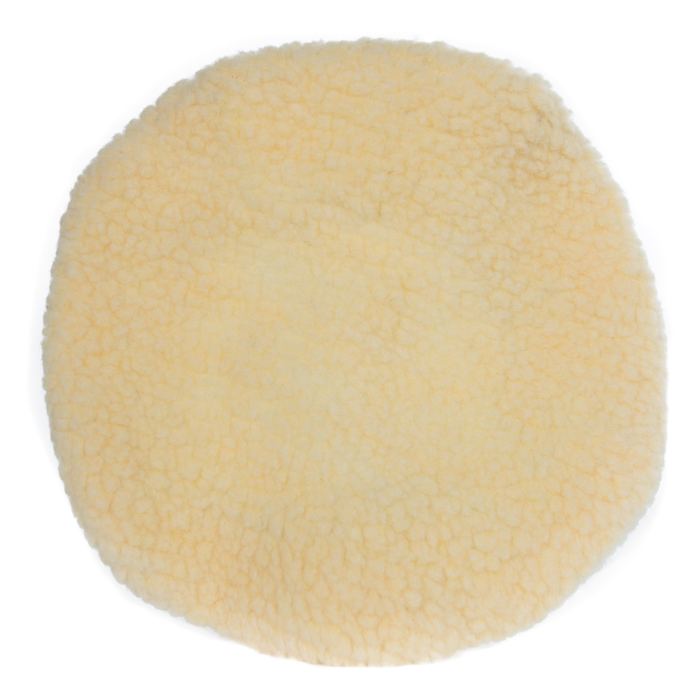 9" Industrial Wool Polishing Bonnet | U.S. Plastic Corp.
