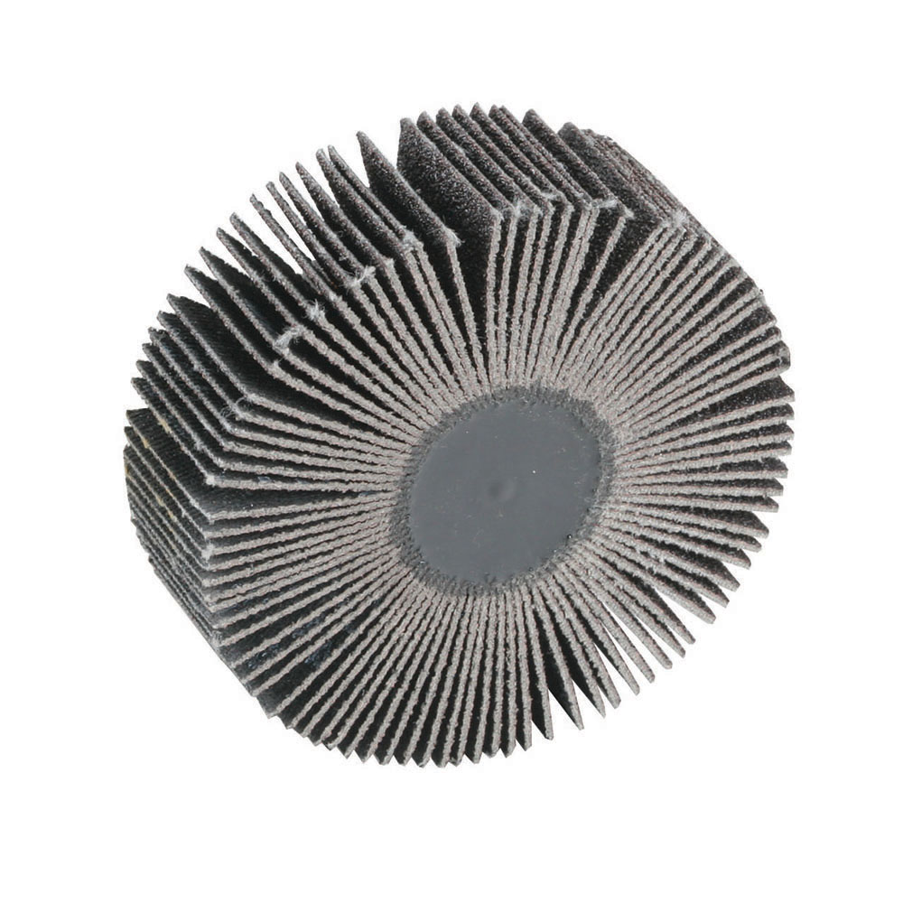 3" Dia. x 1" W x 1/4" Shank 120 Grit Standard Abrasives™ Aluminum Oxide ...