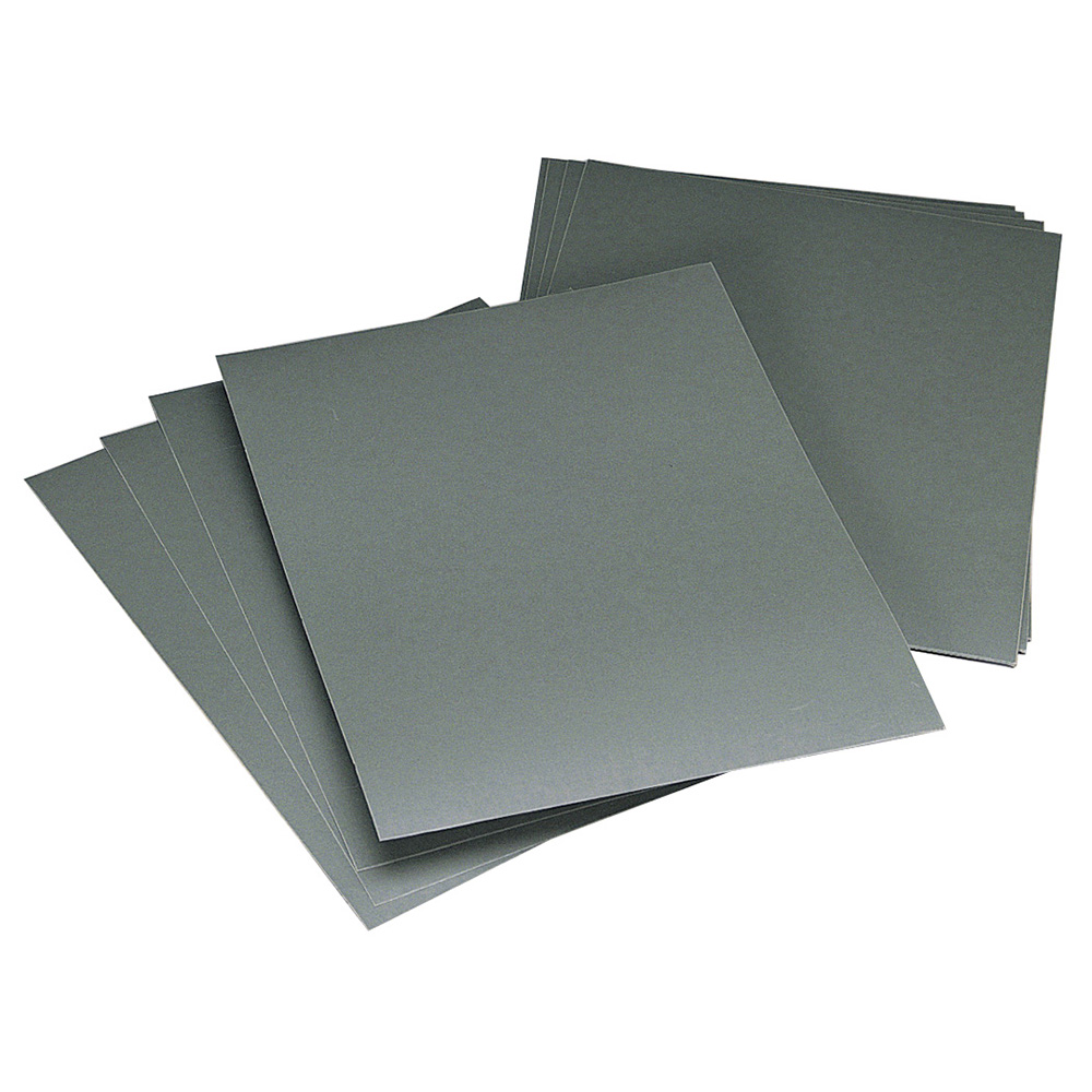 9" W x 11" L x 180 Grit Silicon Carbide Wet/Dry Sheets | U.S. Plastic Corp.