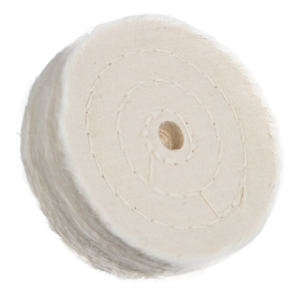 4" 60 Ply Spiral Sewn Buffing Wheel | U.S. Plastic Corp.