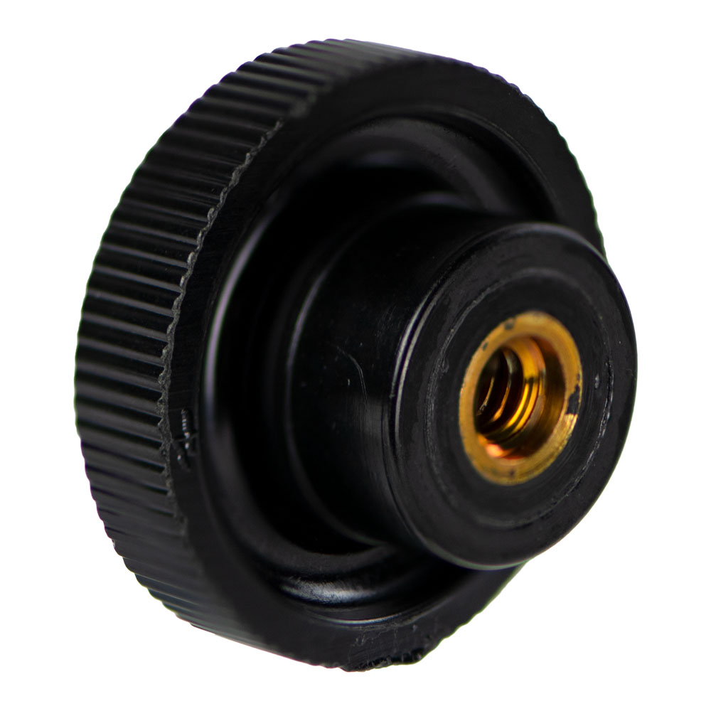 1/4-20 Thread - 1-3/8" Dia. Knurled Knob | U.S. Plastic Corp.
