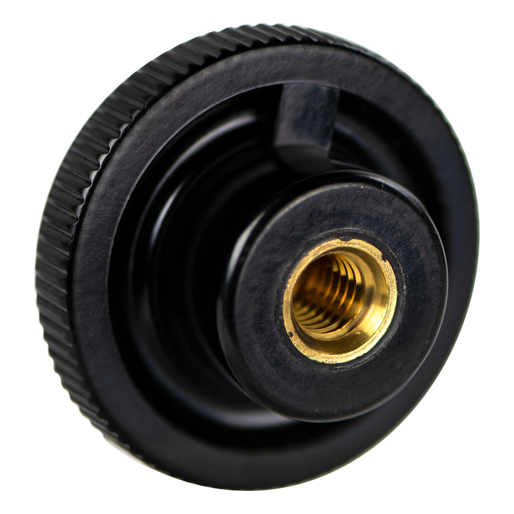 3/8-16 Thread - 1-7/8" Dia. Knurled Knob | U.S. Plastic Corp.