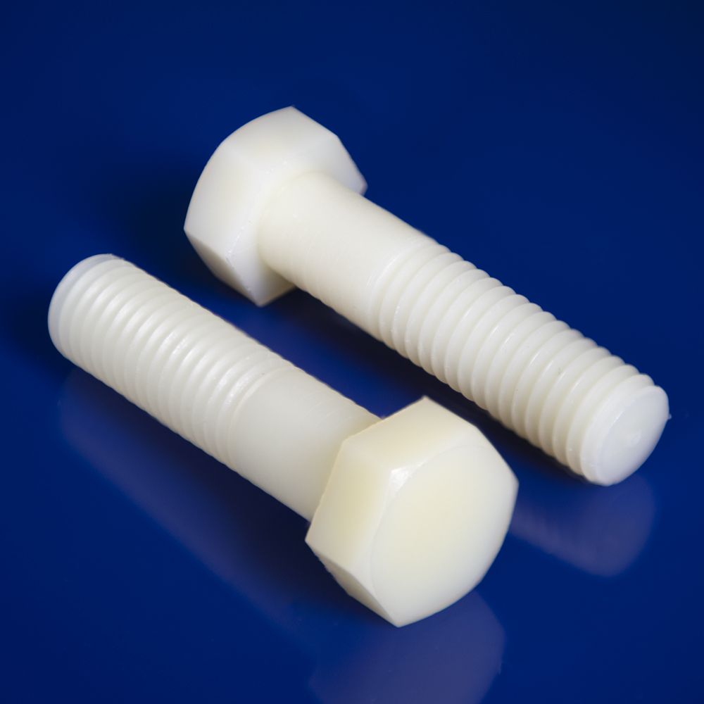 1/2-13 x 2" Nylon Hex Cap Screws | U.S. Plastic Corp.