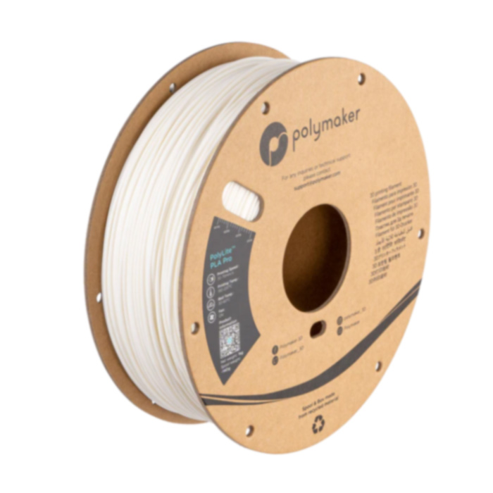 1.75mm Dia. White PolyLite™ PLA Pro 3D Printing Filament | U.S. Plastic ...