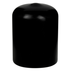 Red Vinyl Cap - 1" Cap ID x 1/2" Inside Length | U.S. Plastic Corp.