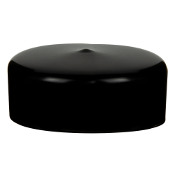 Black Vinyl Cap - 1-3/4" Cap ID x 1" Inside Length | U.S. Plastic Corp.