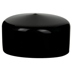 Black Vinyl Cap - 1-3/4" Cap ID x 1" Inside Length | U.S. Plastic Corp.