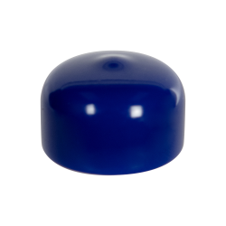 Black Vinyl Cap - 1-3/4" Cap ID x 1" Inside Length | U.S. Plastic Corp.