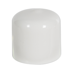 Red Vinyl Cap - 1" Cap ID x 1/2" Inside Length | U.S. Plastic Corp.