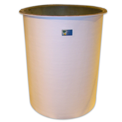 Cylindrical Flat Bottom, Open Top Fiberglass | U.S. Plastic Corp.