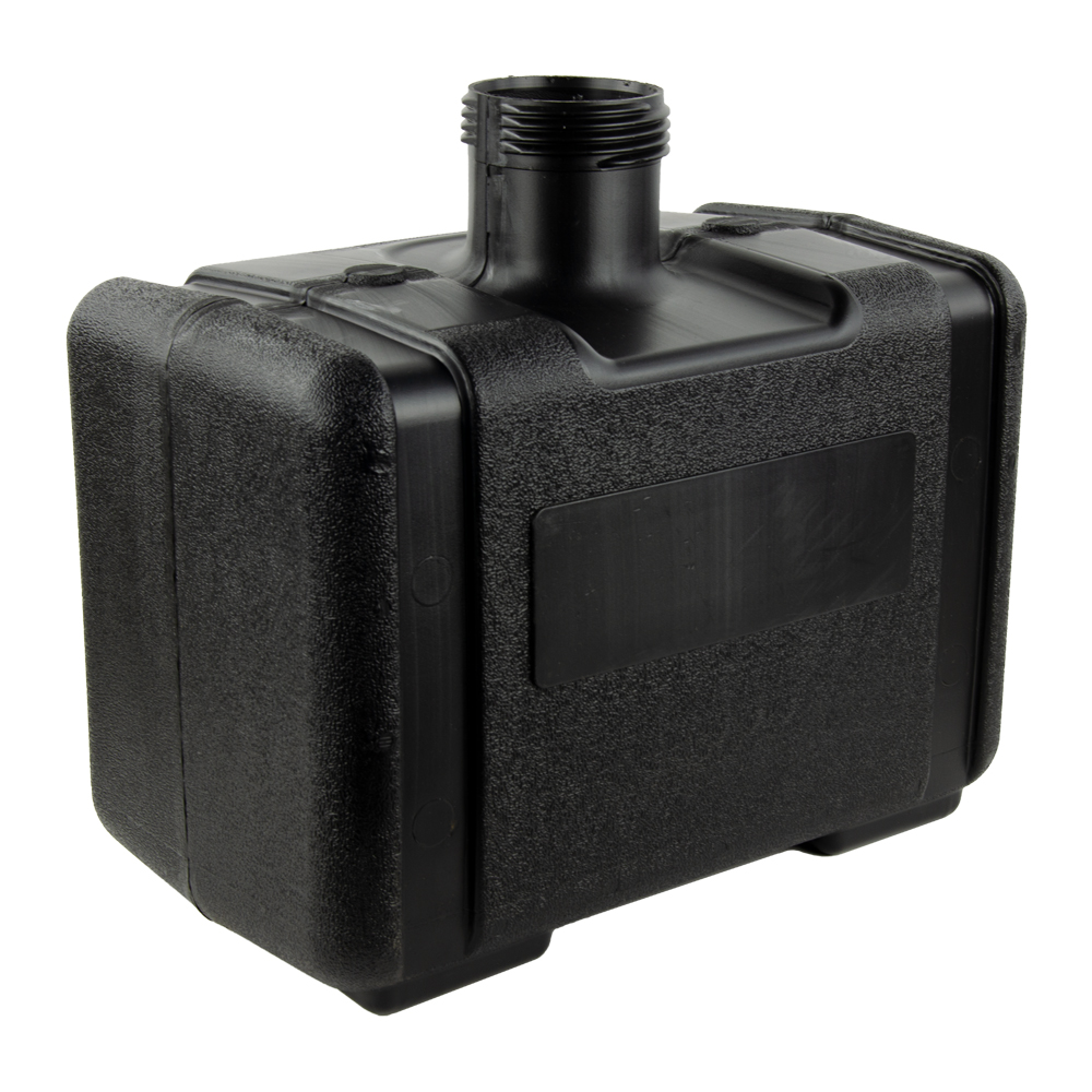 5 Gallon Black Multi-Purpose Tank - 15" L x 8.67" W x 10.41" Hgt. (3.5 ...