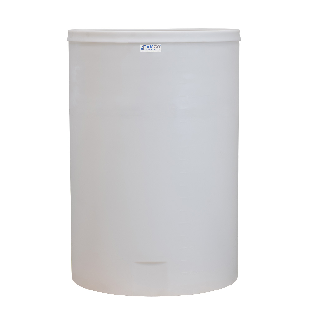 300 Gallon Natural LLDPE Cylindrical Tamco® Heavy-Wall Graduated Tank ...