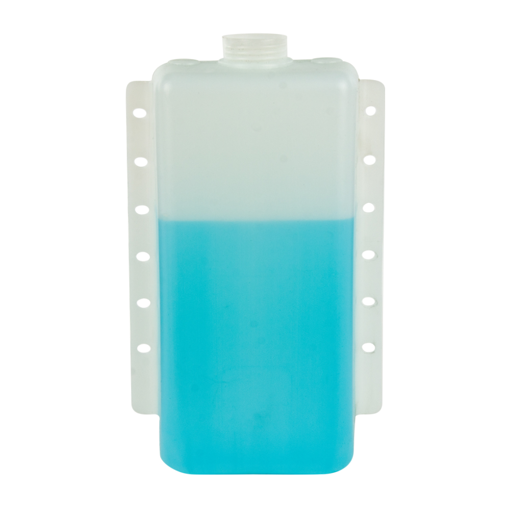 6 Quart Natural Multi-Purpose Tank with Mounting Tabs - 8.62" L x 4.17 ...