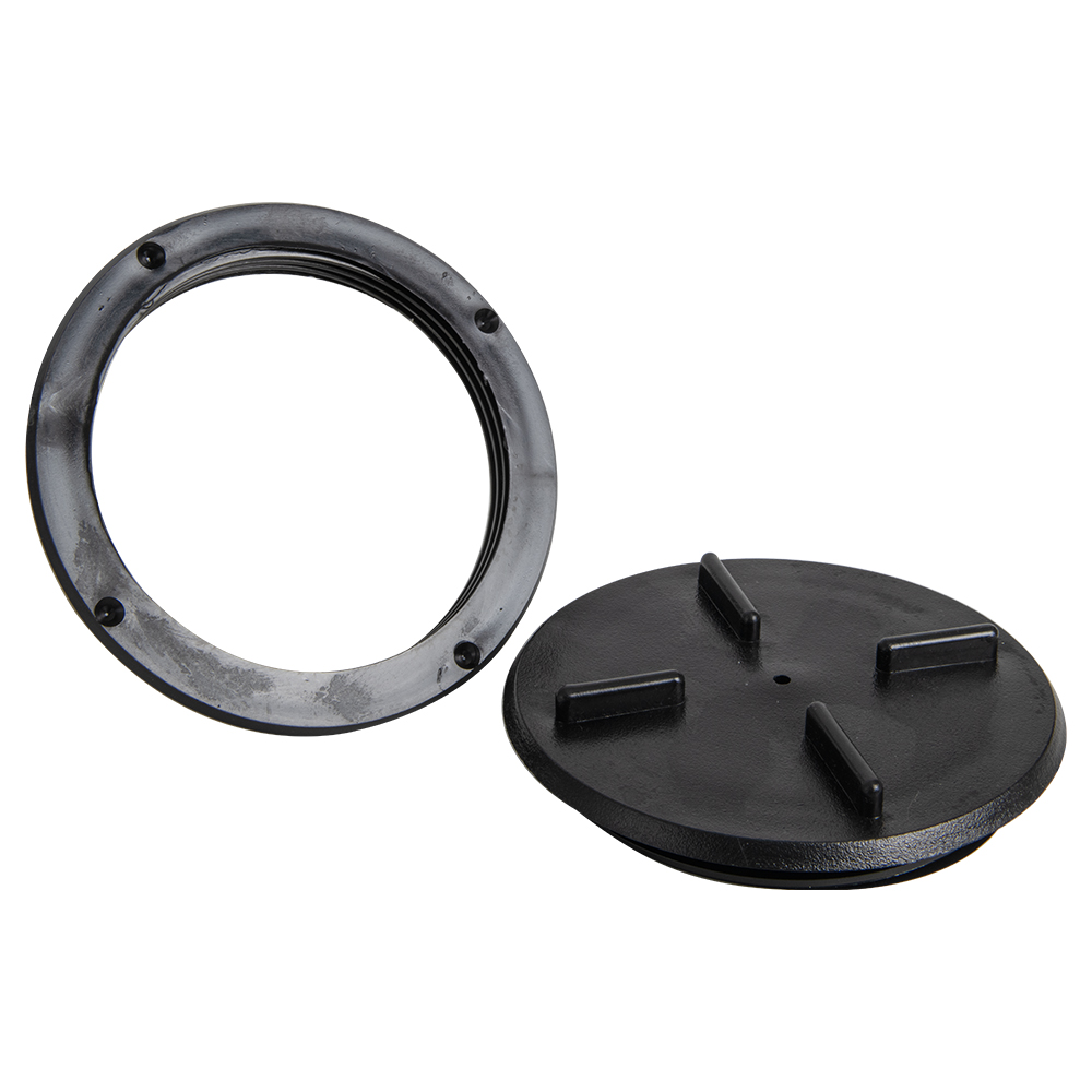5-1/2" Threaded Lid & Flange Assembly for Tamco® Tanks | U.S. Plastic Corp.