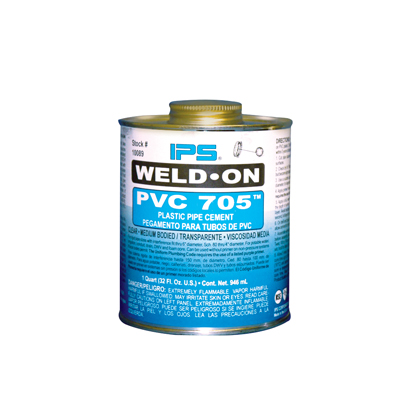 IPS® Weld-On® 705™ PVC Cement | U.S. Plastic Corp.