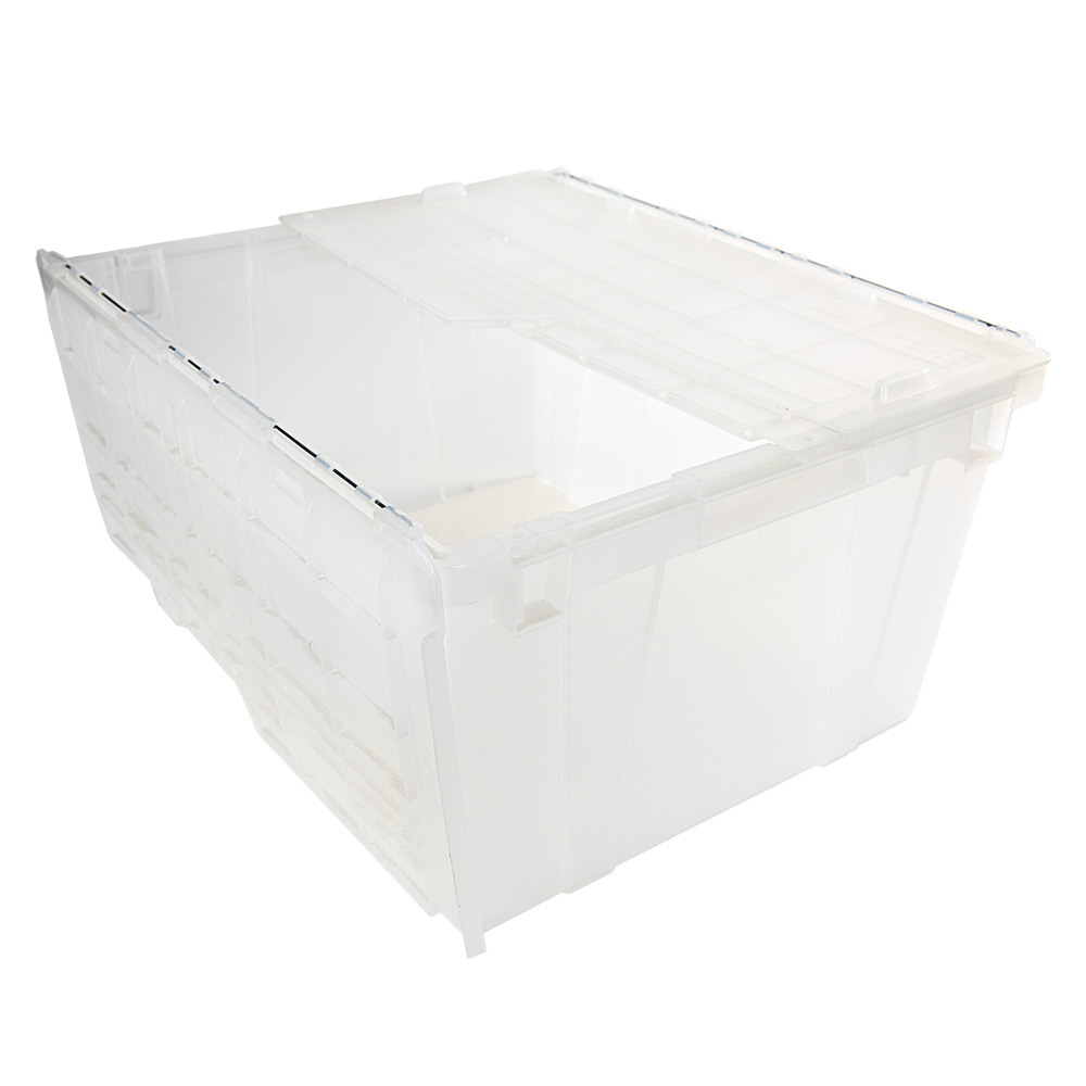2.7 Cu. Ft. FliPak® Clear Polypropylene Shipping Container - 23.9" L x ...