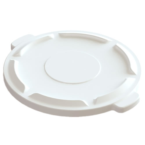 White Lid for 44 Gallon Value Plus Container | U.S. Plastic Corp.