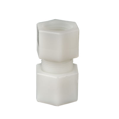 3/8" OD Tube x 3/8" FPT Jaco Kynar® PVDF Female Coupling Tube Fitting ...