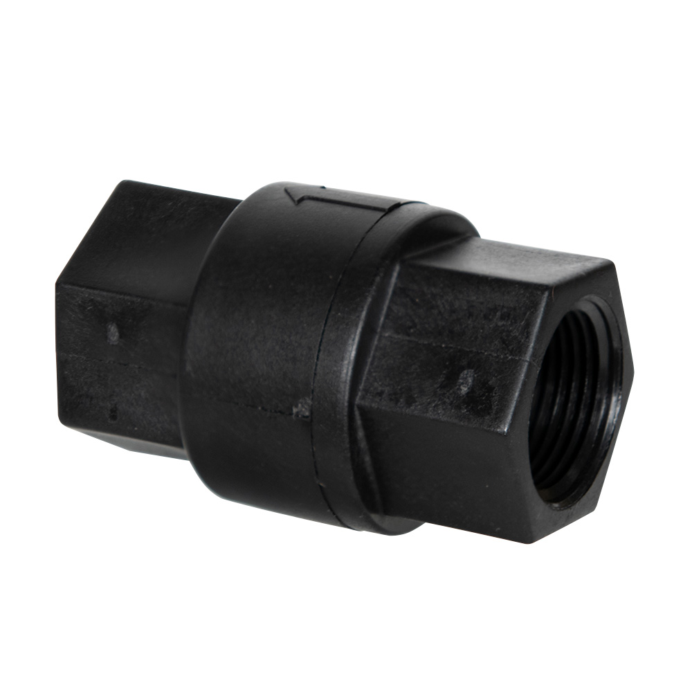 3/4" FNPT x 3/4" FNPT Series 687 Polypropylene Check Valve with Buna-N ...