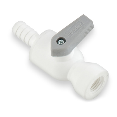 Parker® Par-Barb® Barb x Female Ball Valves | U.S. Plastic Corp.