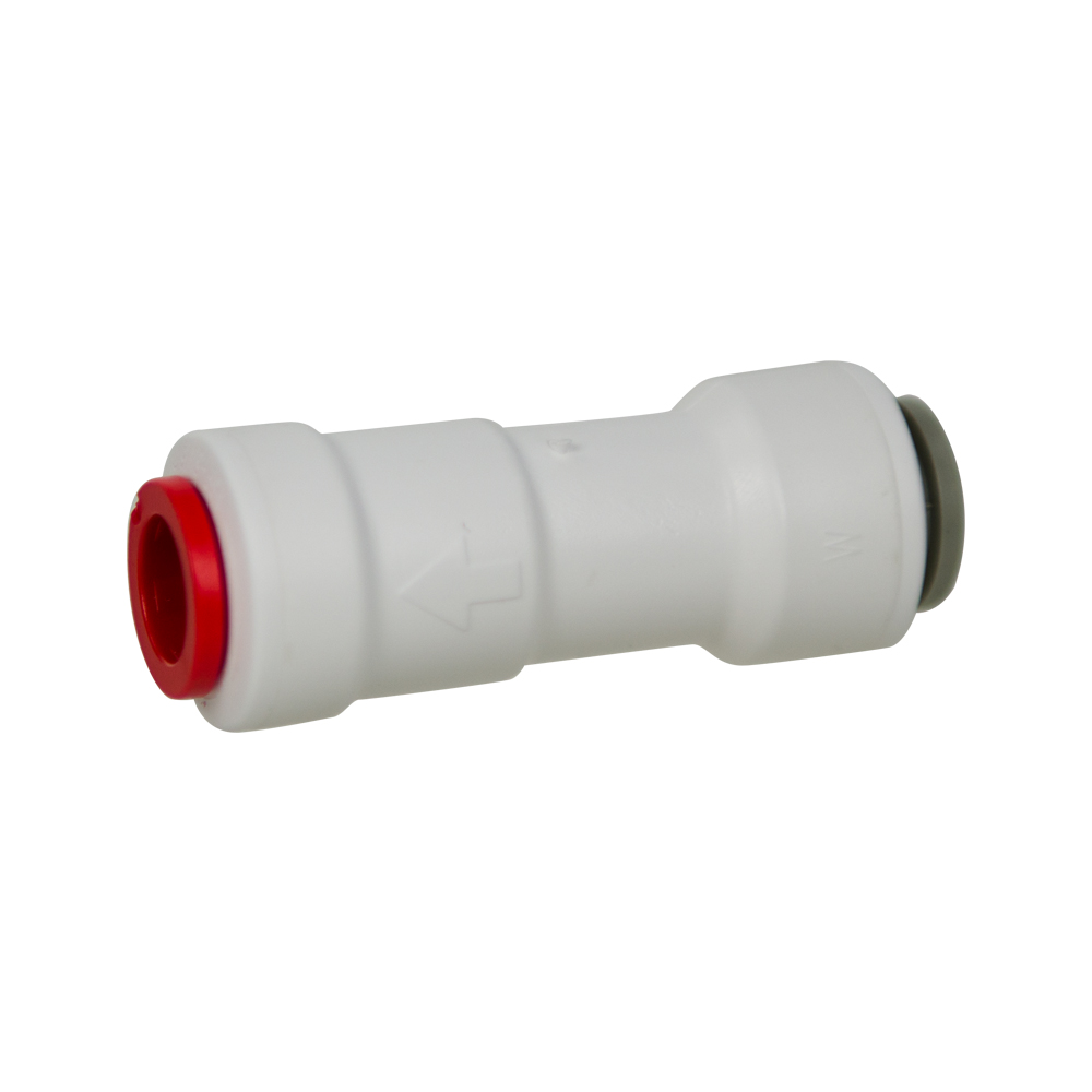 3/8" OD Push-to-Connect x 3/8" OD Push-to-Connect White Acetal TrueSeal ...