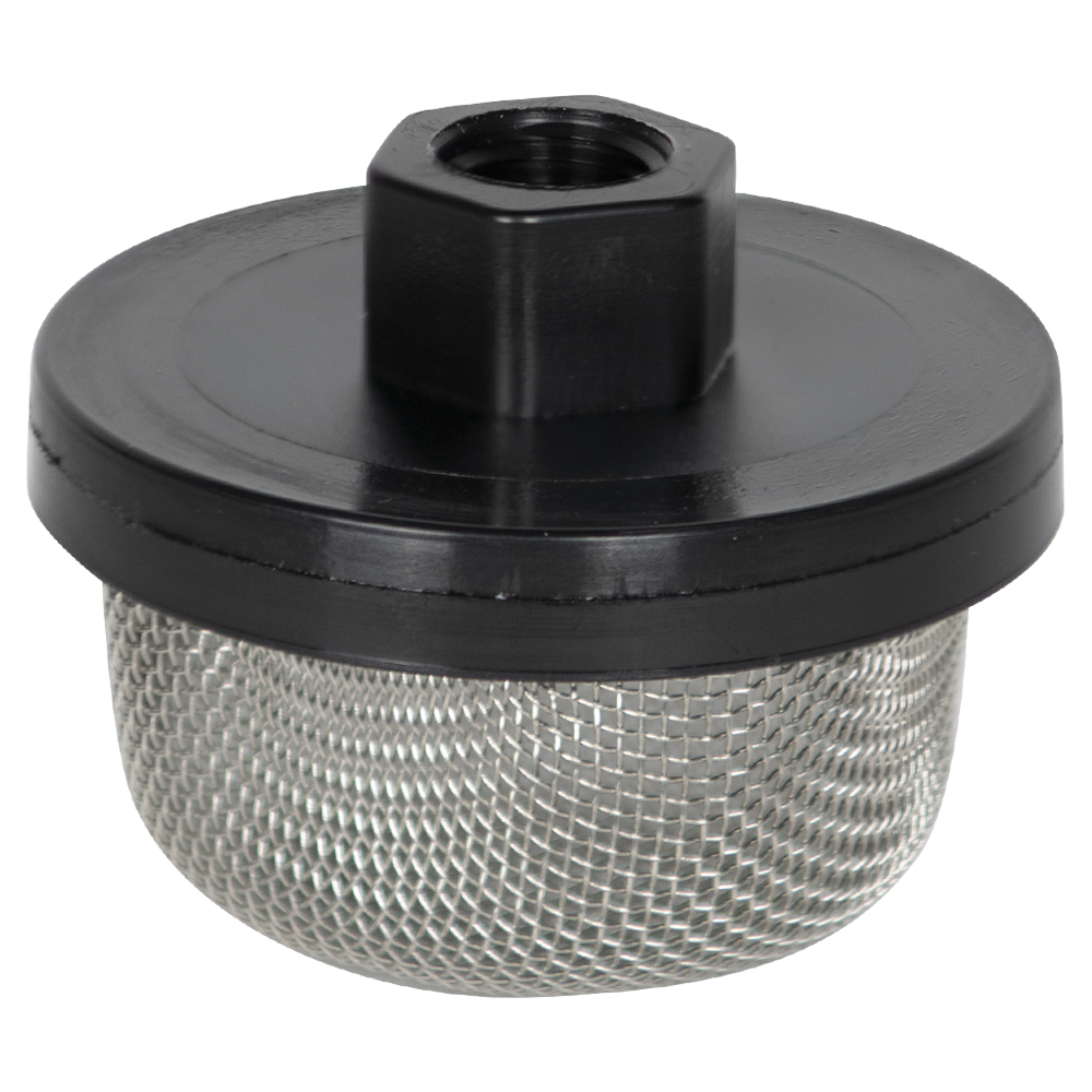 1/4" FNPT x 20 Mesh x 2.385" Dia. Nylon/Stainless Steel Suction ...