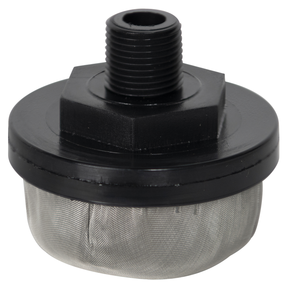 3/8" MNPT x 100 Mesh x 2.385" Dia. Nylon/Stainless Steel Suction ...
