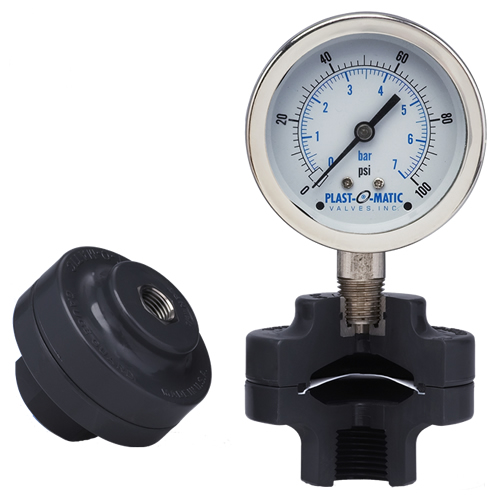 Plast-O-Matic Chemical Gauge Guards | U.S. Plastic Corp.