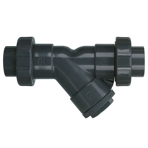 4" Socket YS Series PVC True Union Y-Style Strainer | U.S. Plastic Corp.